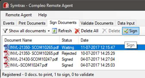 Individual Signature on SAP Business Documents