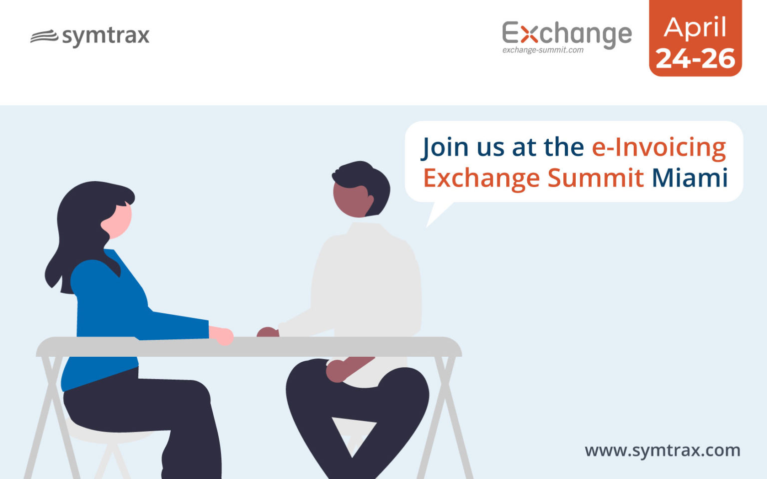Symtrax attends the E-Invoicing Exchange Summit Americas 2023