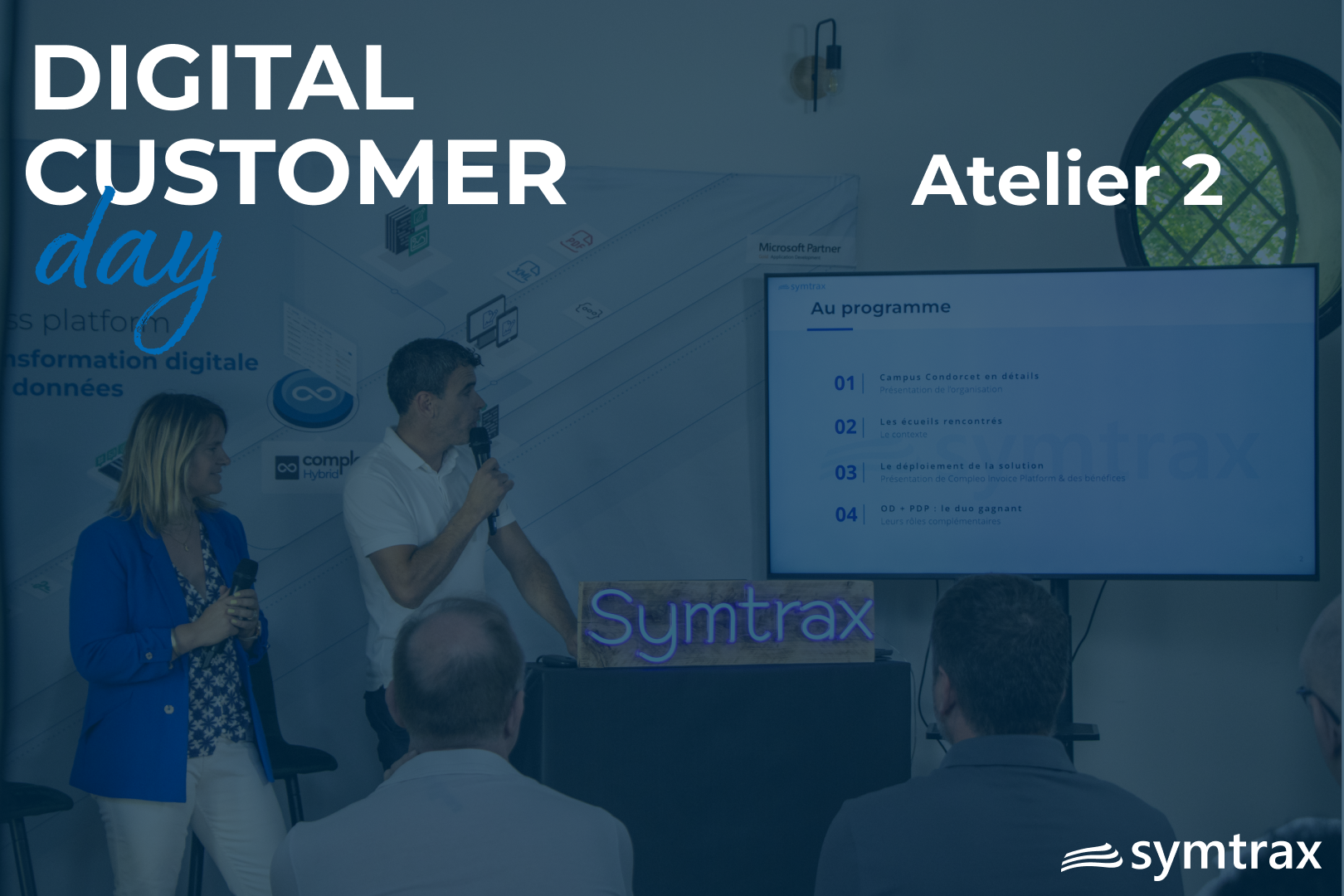 Retour d'expérience de Campus Condorcet - Digital Customer Day - Symtrax